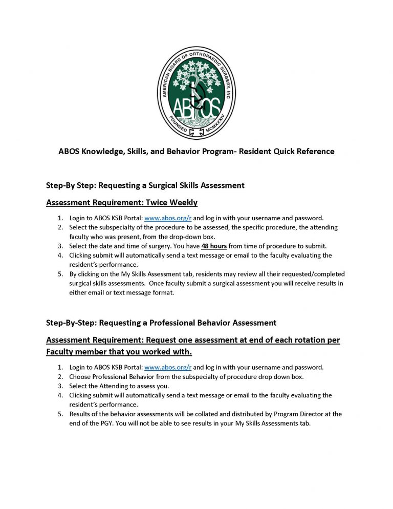 ABOS KSB-Residents | ABOS