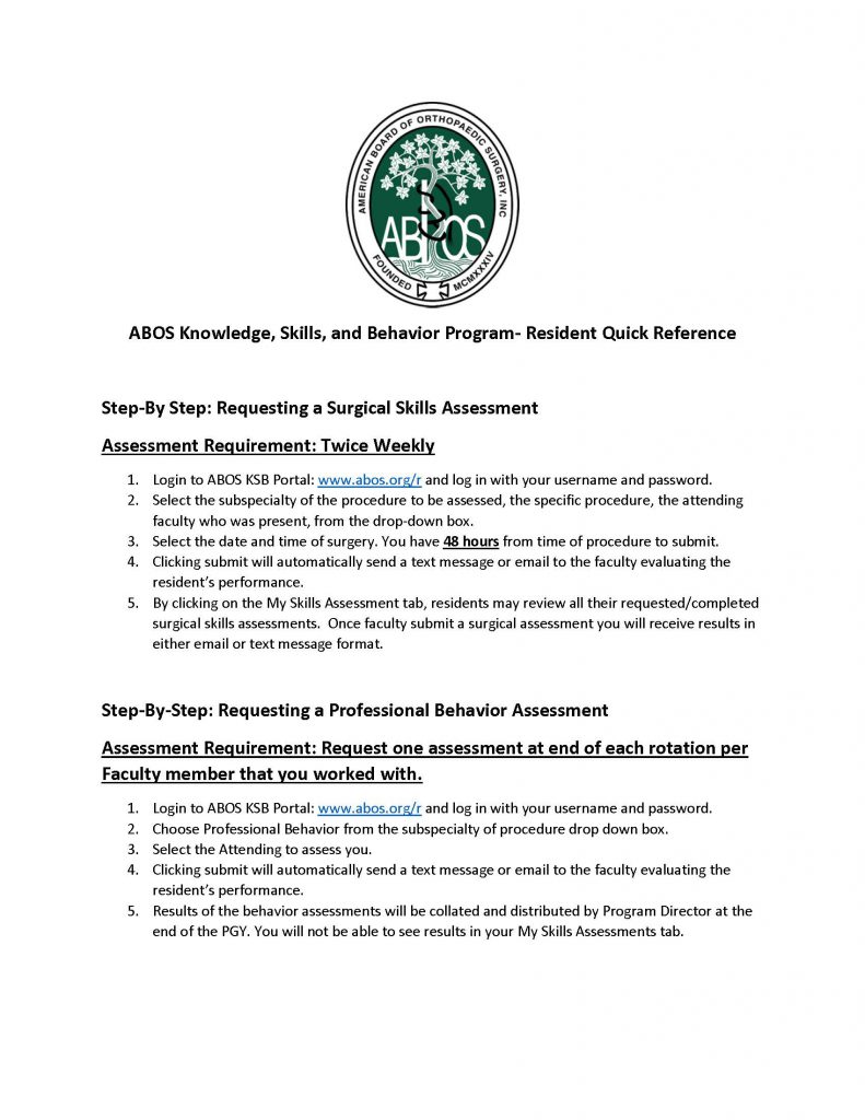 ABOS KSB-Residents | ABOS